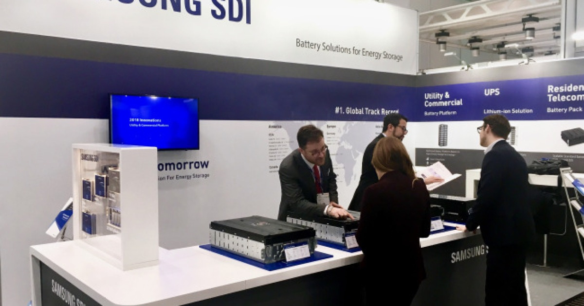 Samsung SDI introduces upgraded ESS battery cell at ESE 2018