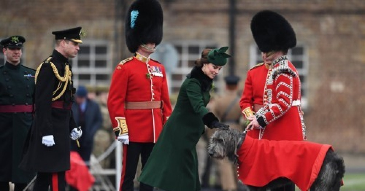 BRITAIN ROYALTY ST PATRICKS DAY