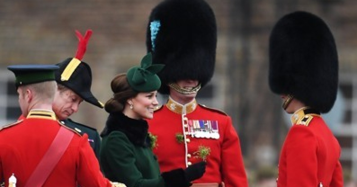 BRITAIN ROYALTY ST PATRICKS DAY