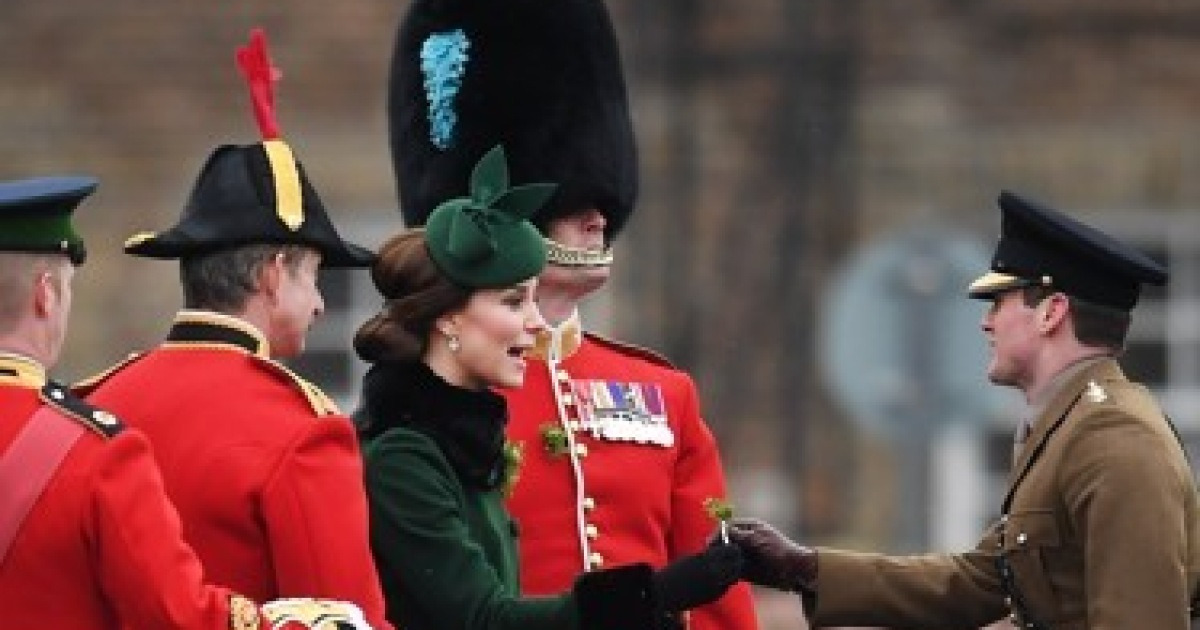 BRITAIN ROYALTY ST PATRICKS DAY