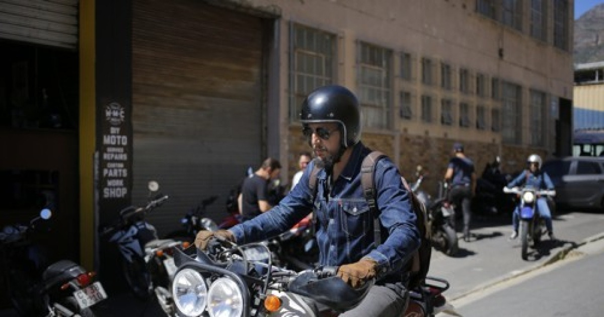 SOUTH AFRICA PHOTO SET MOTORCYCLES