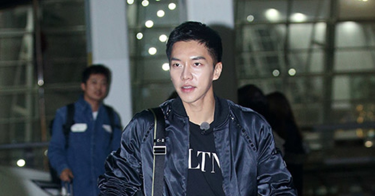 [bnt포토] 이승기 '공항에서도 멋짐 가득'