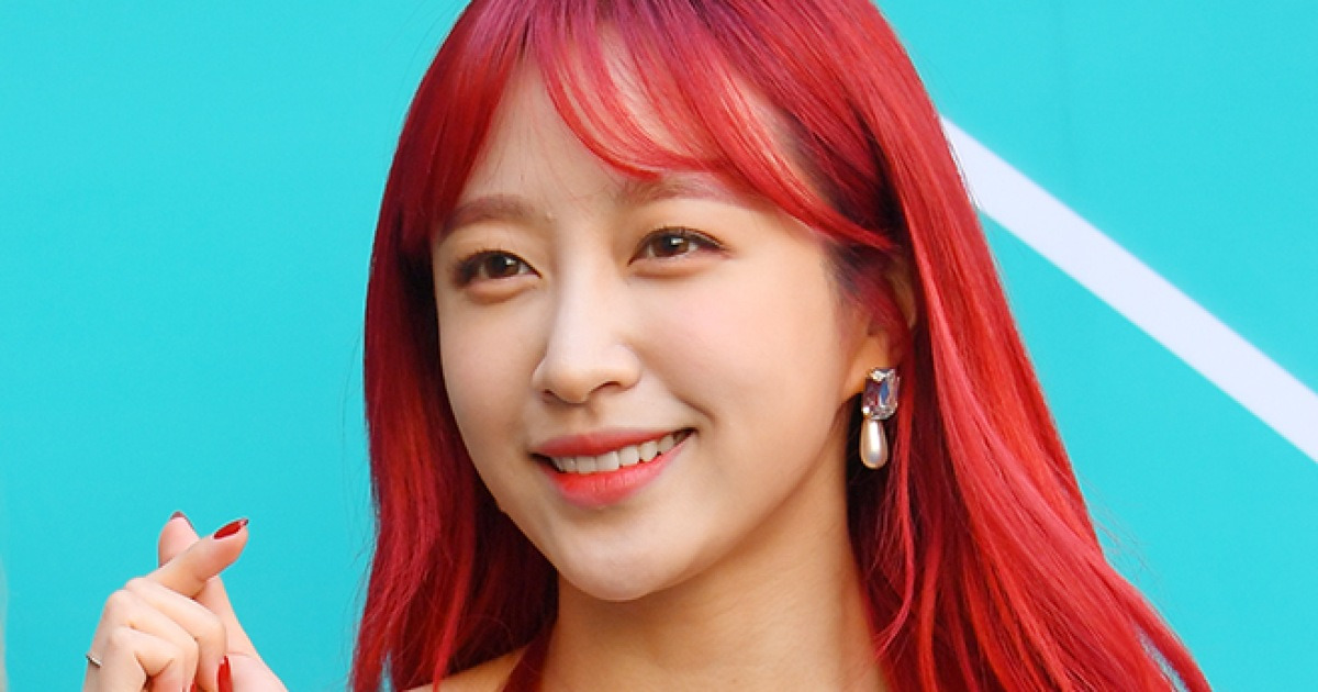 [TD포토] EXID 하니 '사랑스러워라~' (서울패션위크)