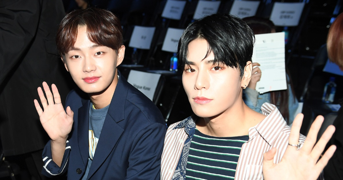 [포토엔HD] JBJ 김용국-김상균 '권현빈 응원하러 패션위크 나들이'