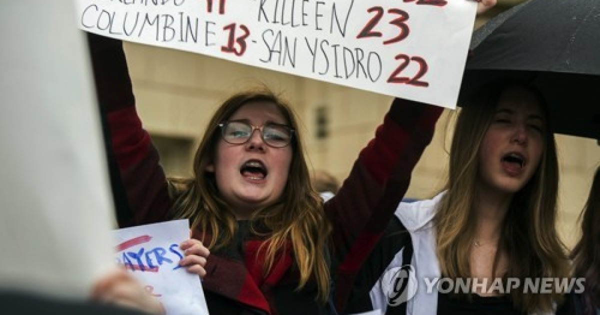 Student Gun Protests Liberal Support
