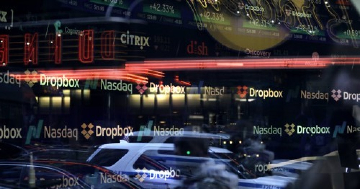 USA STOCK MARKET DROPBOX IPO