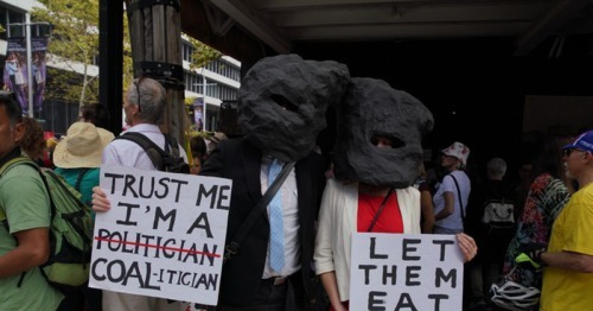 AUSTRALIA COAL MINING PROTEST