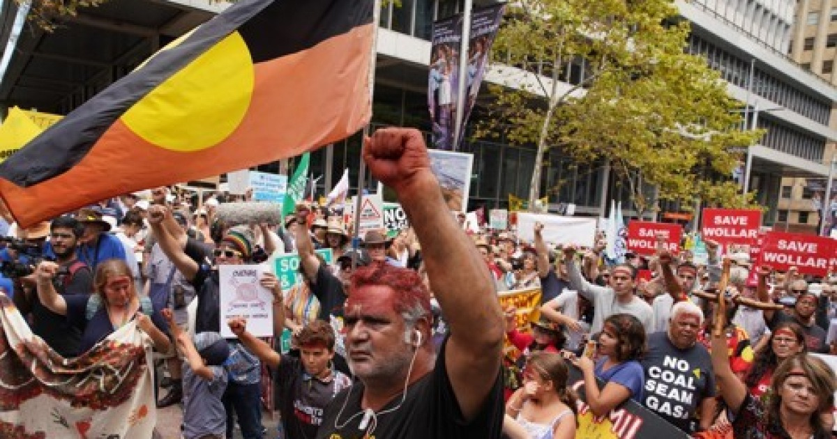 AUSTRALIA COAL MINING PROTEST