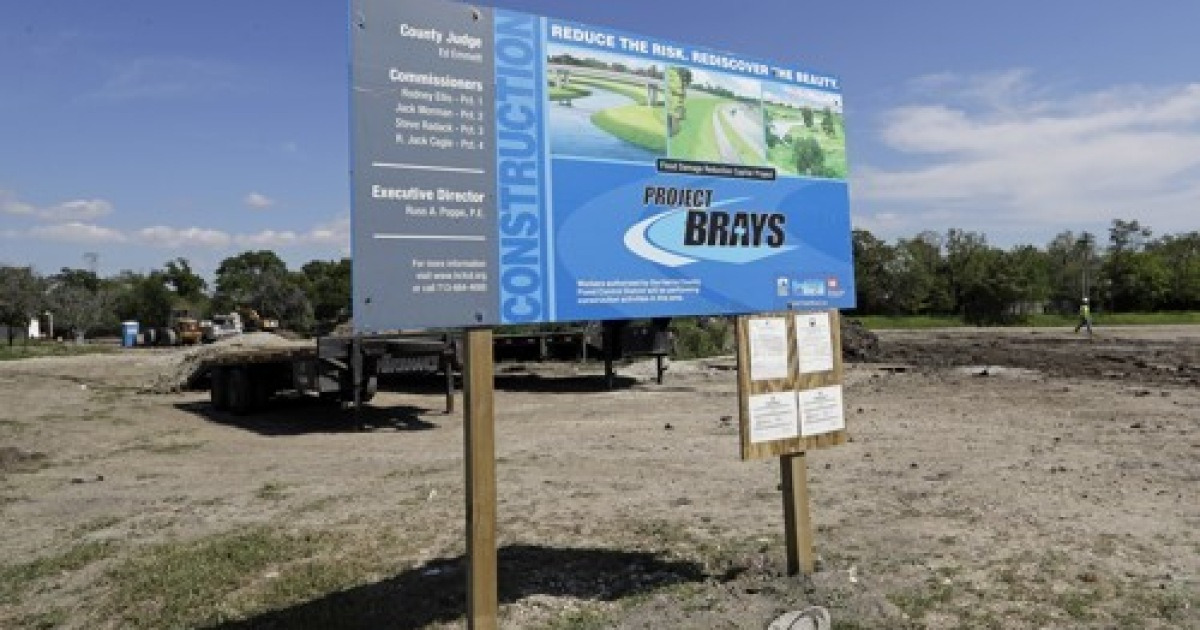 Harvey Flood Mitigation Projects
