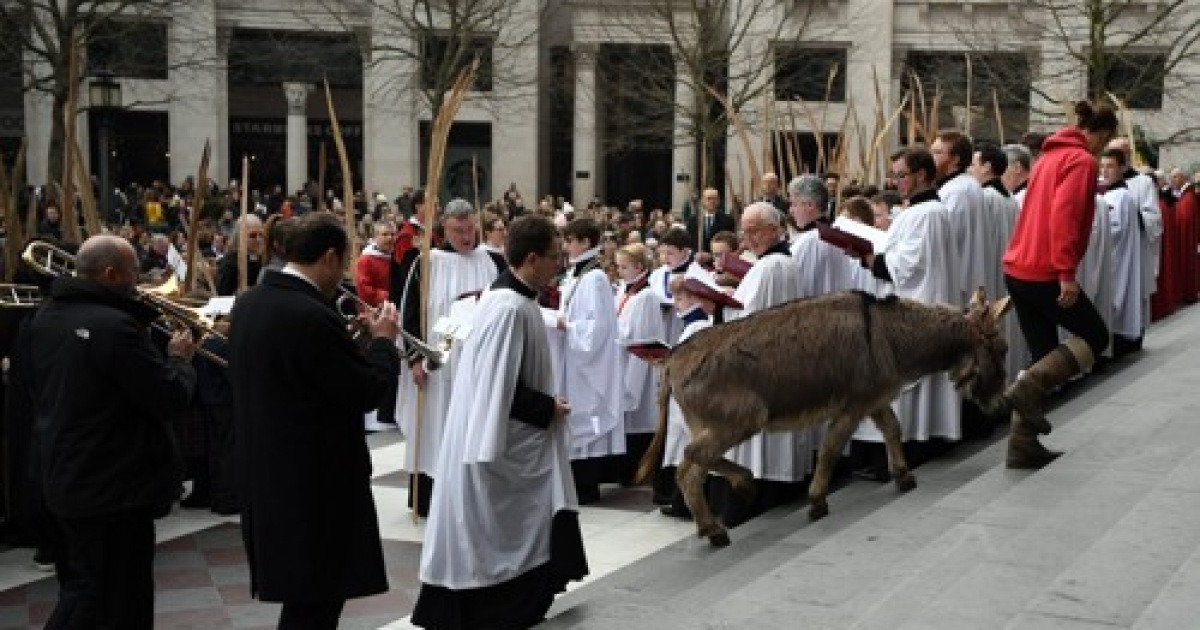 BRITAIN PALM SUNDAY