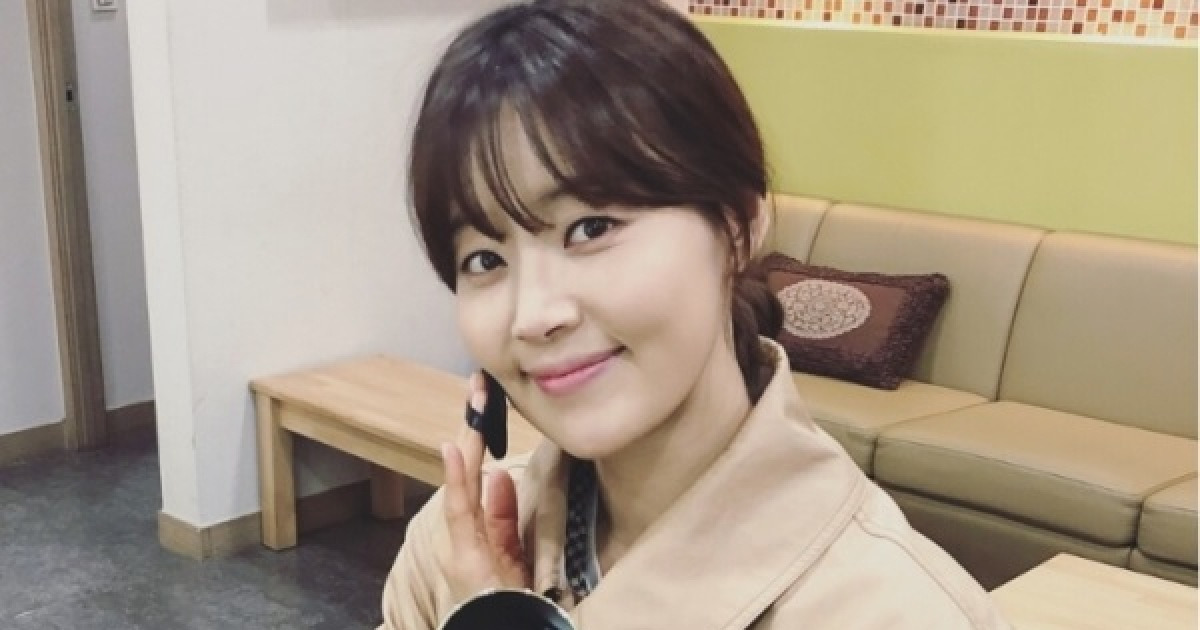 한지혜, 드라마 촬영장서 DMCK 선보여