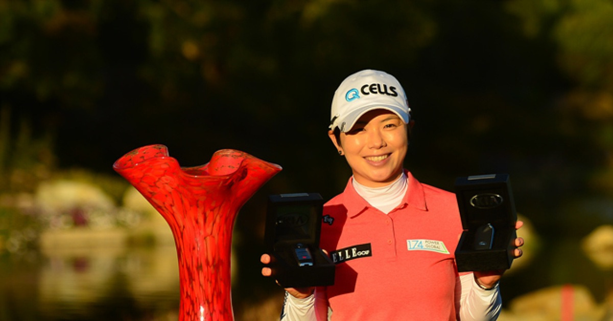 [포토] 지은희 우승 - 2018 LPGA KIA 클래식 (36)