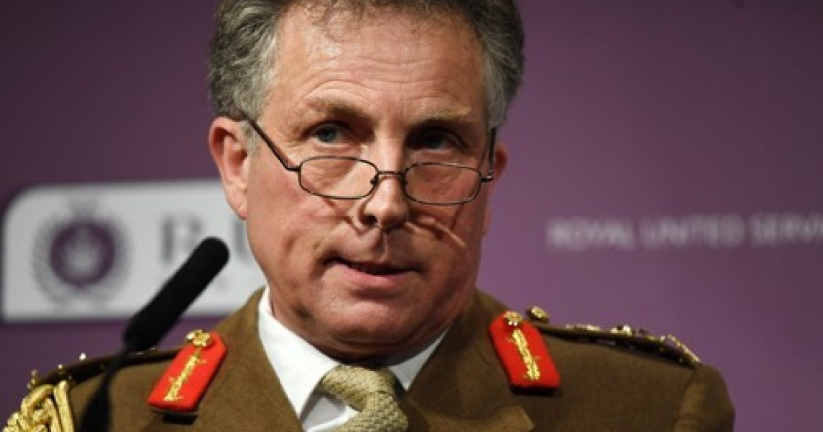 (FILE) BRITAIN DEFENSE SIR NICHOLAS CARTER