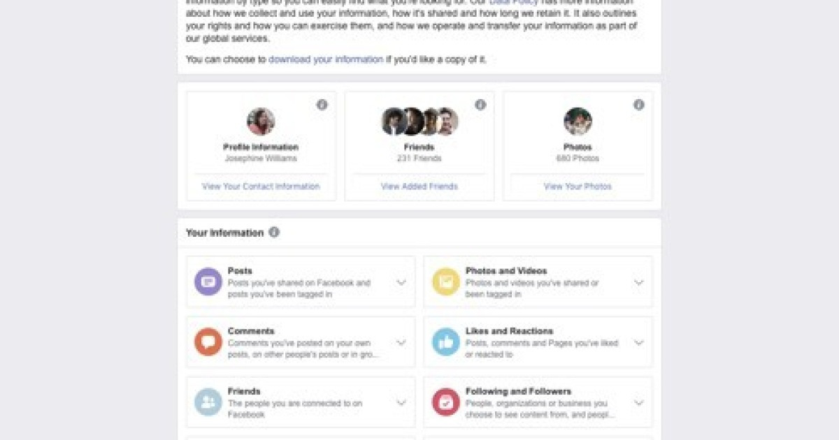 Facebook Privacy Settings