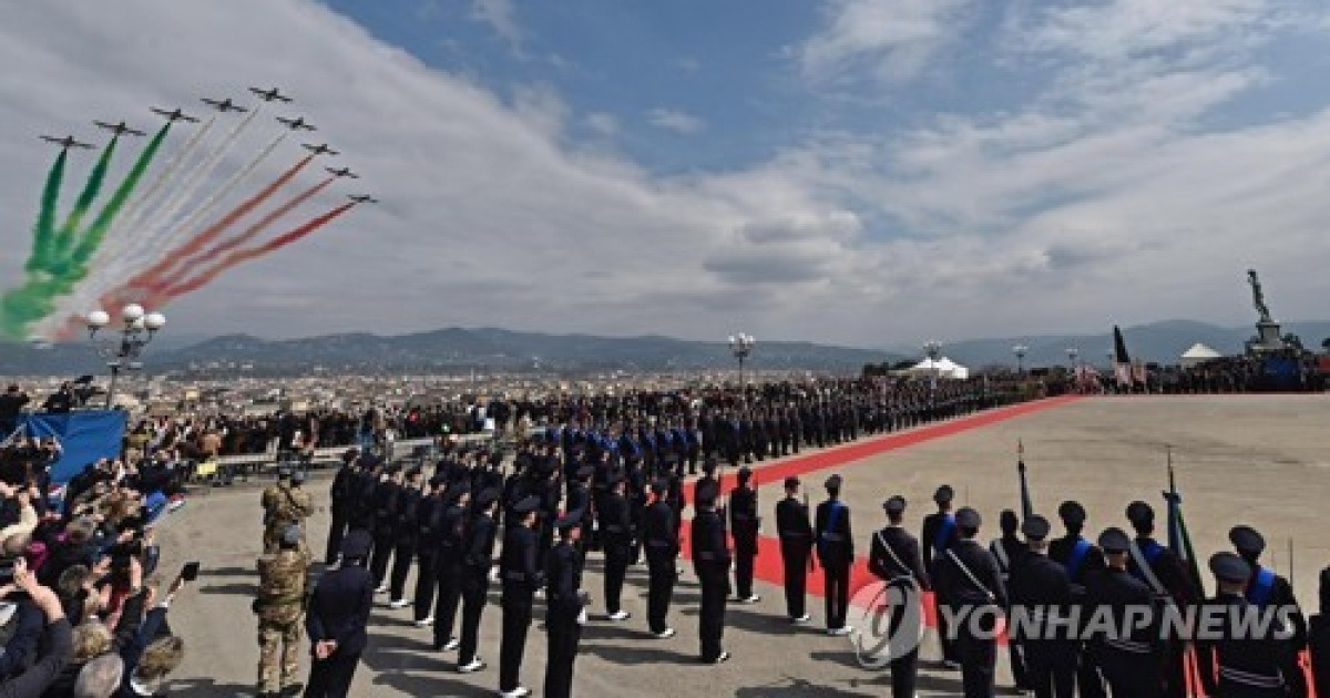 ITALY DEFENCE AIR FORCE ANNIVERSARY