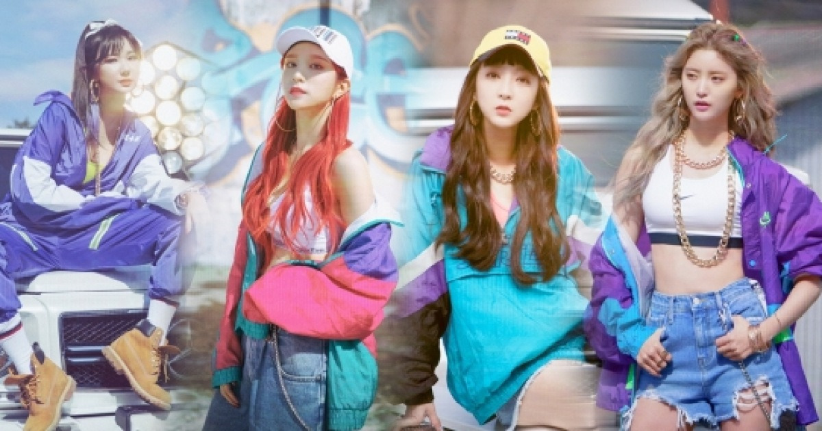 EXID, '내일해' MV 비하인드컷 공개..힙한 '걸크러쉬'