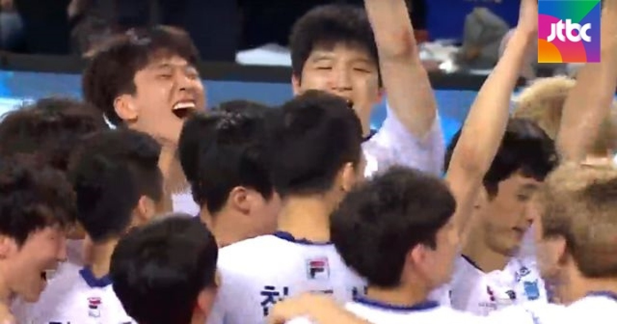 대한항공, 창단 첫 프로배구 우승 쾌거..MVP에 한선수