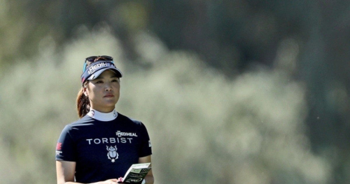 러프에서 공략지점을 고민하는 유소연 [LPGA ANA인스퍼레이션]