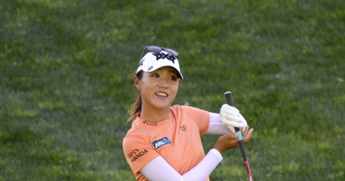 리디아 고의 흥미로운 표정 [LPGA ANA인스퍼레이션]