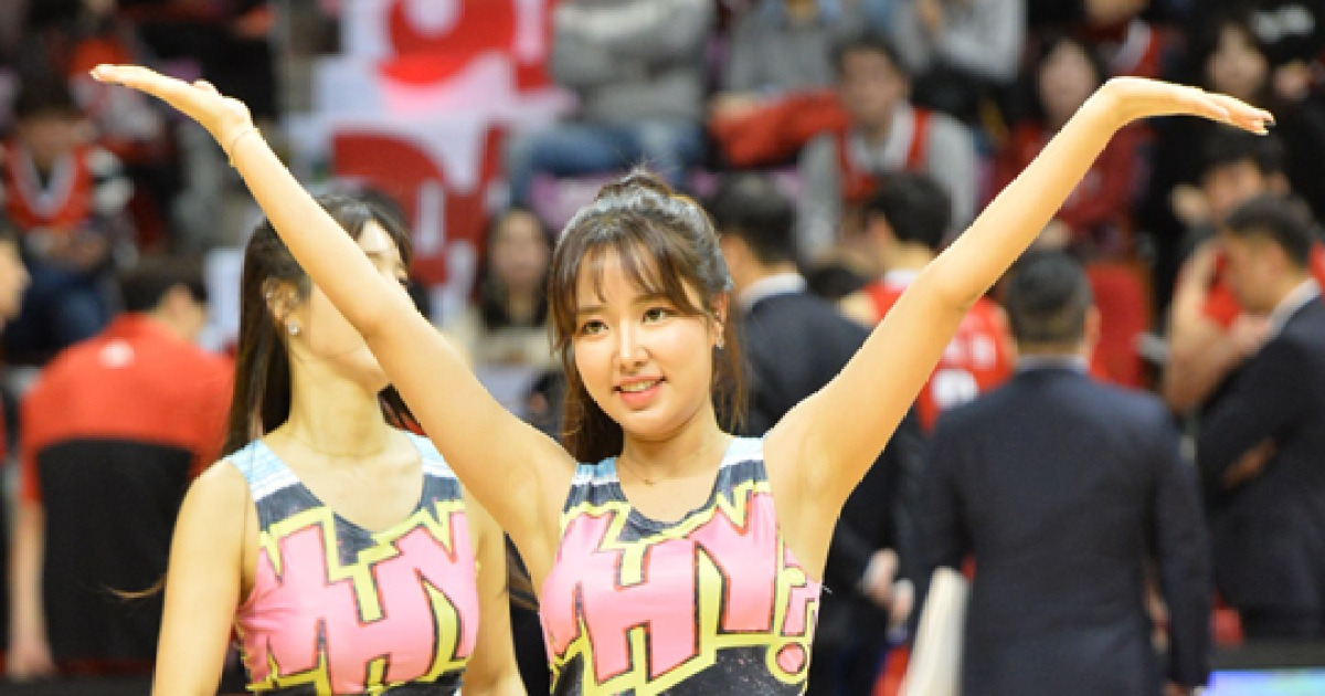 [KBL PO] 함께 달린다 ⑥ KGC 맑음·혜수 치어리더가 전하는 승리의 주문