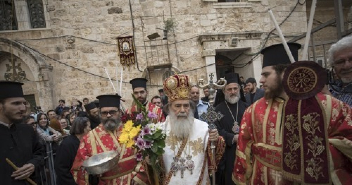 MIDEAST ISRAEL ORTHODOX HOLY WEEK