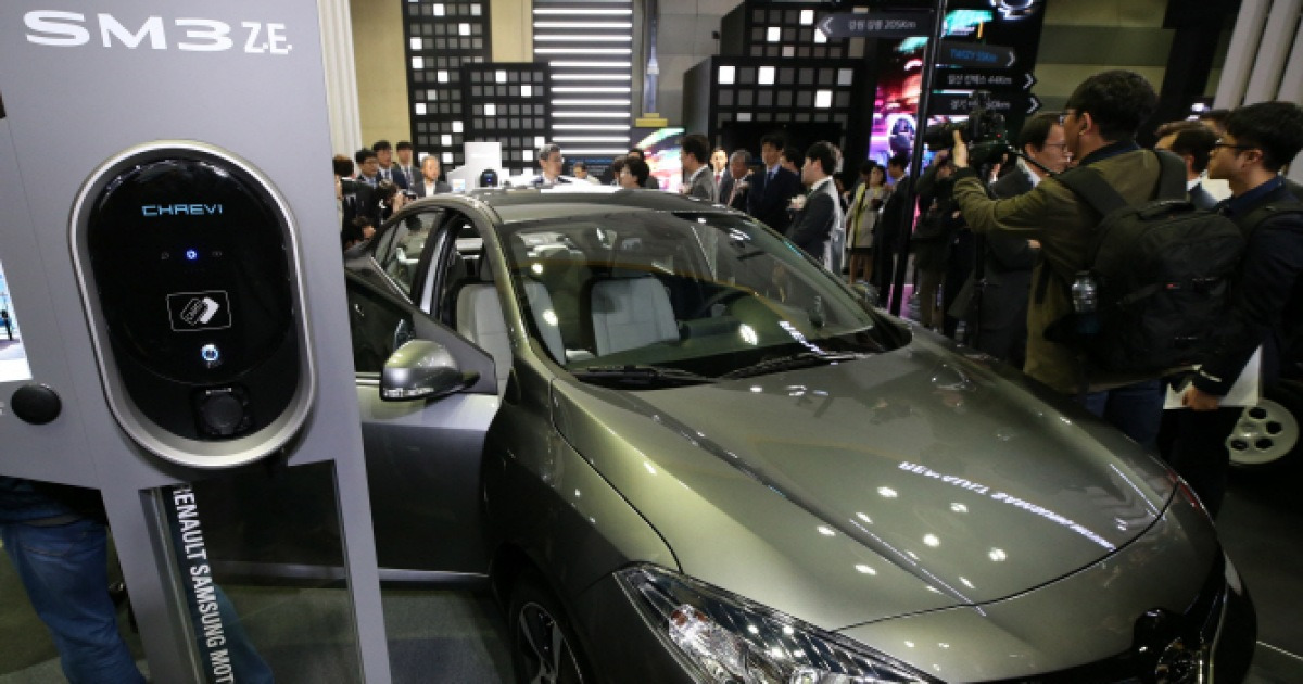 [포토]SM3 Z.E '실용적인 전기차'