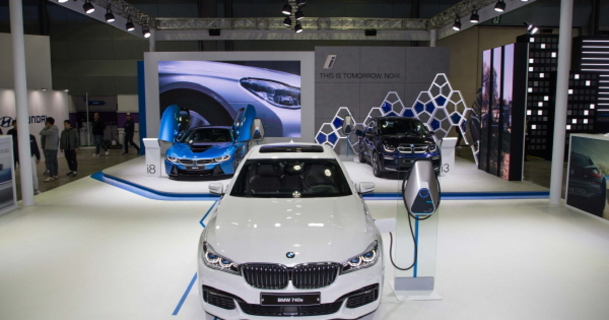 BMW, 'EV 트렌트 코리아'서 친환경 전기화 모델 전시