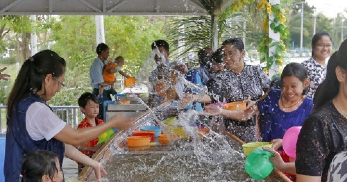 MYANMAR THINGYAN FESTIVAL