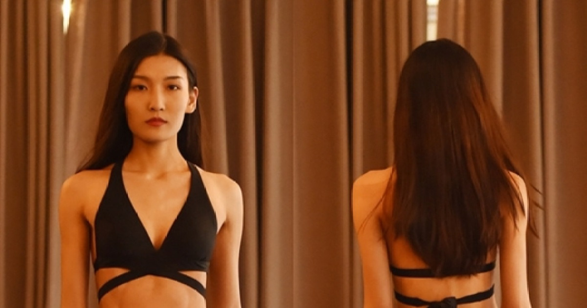 [포토]중국 모델 Li Yue, 숨막히는 뒤태