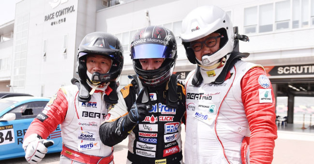 [넥센스피드레이싱 1R] BK-원메이크 결승 김재우, 역전 섞인 '폴 투 피니시'