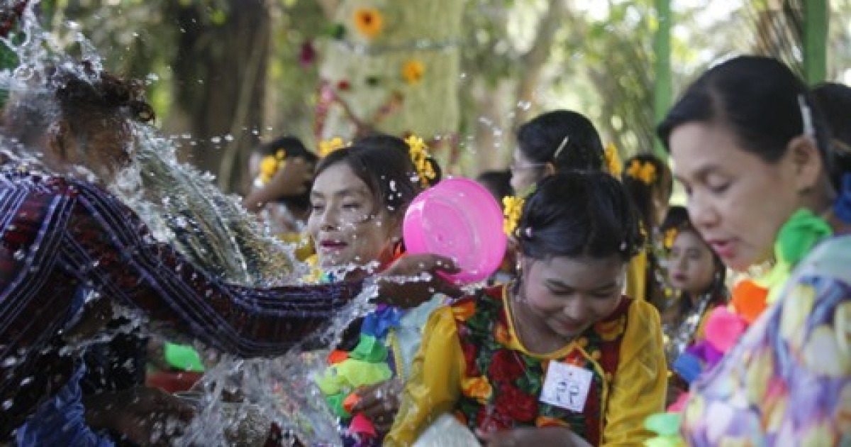 MYANMAR THINGYAN FESTIVAL