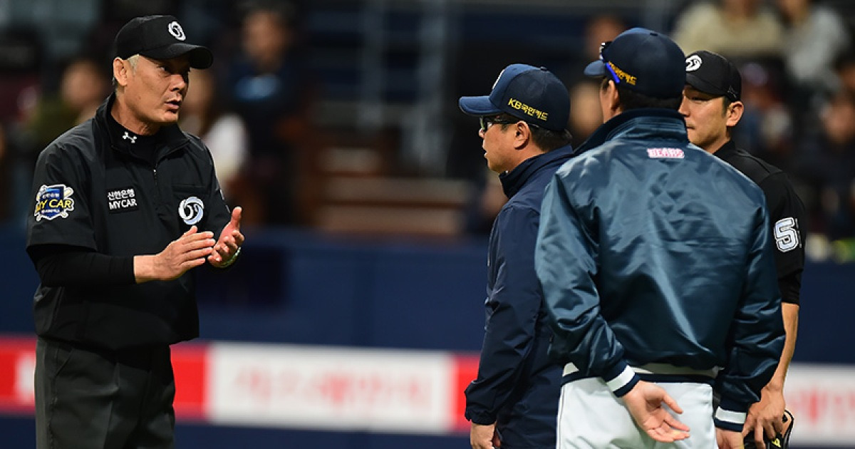 KBO, 15일 보크 놓친 고척경기 심판진에 엄중경고 조치