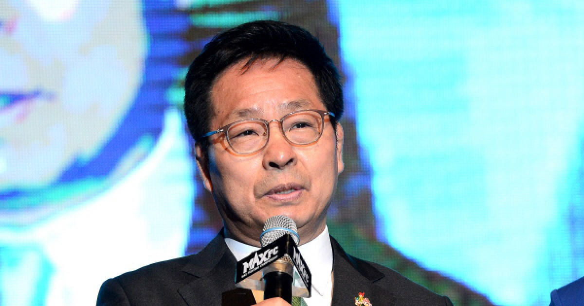 [스경포토] 맥스FC13 개회선언하는 유인탁 익산시 체육회 사무총장