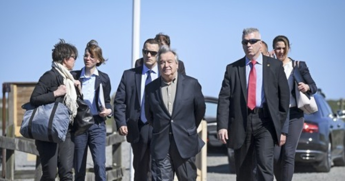 SWEDEN UN SECURITY COUNCIL MEETING