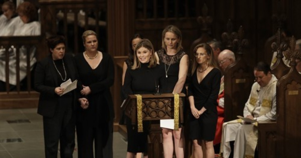 USA BARBARA BUSH FUNERAL