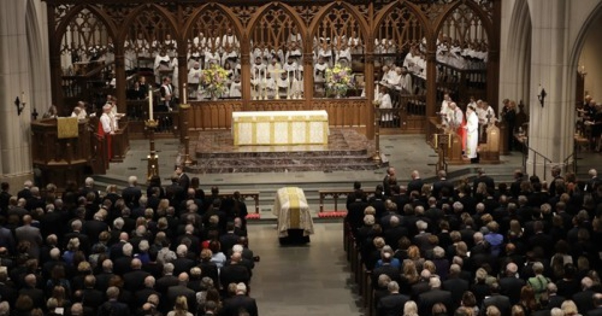 USA BARBARA BUSH FUNERAL
