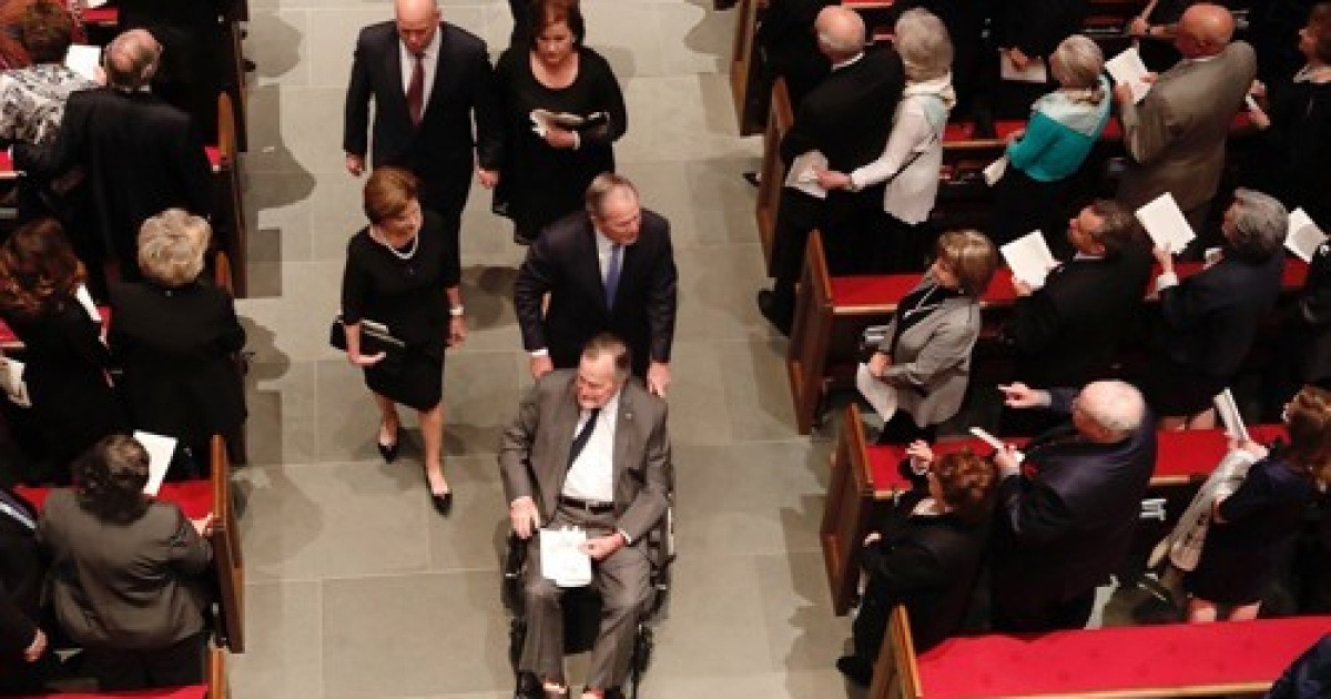 USA BARBARA BUSH FUNERAL