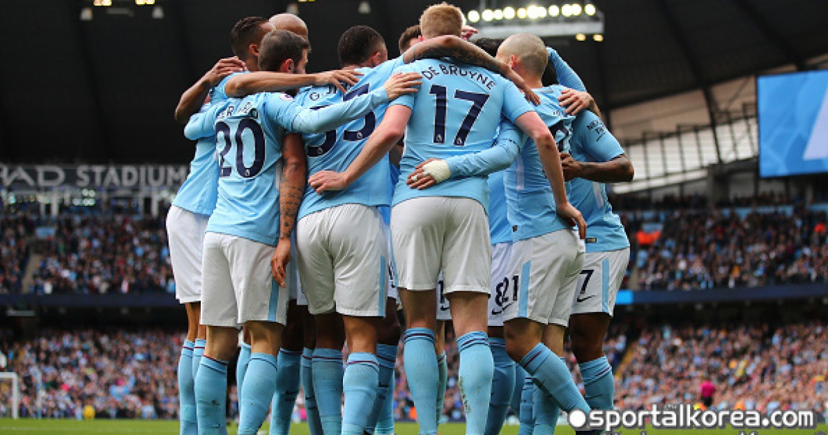 [EPL 35R] 맨시티 승점 90점 도달, 스완지에 5-0 대승.. 기성용 65분