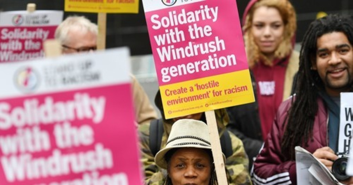 BRITAIN WINDRUSH GENERATION SOLIDARITY PROTEST