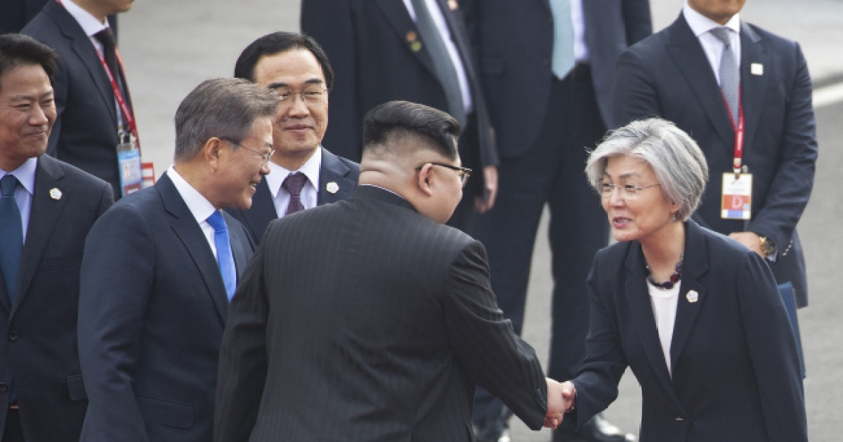 Kim Jong-un 'well aware' of South Korea's first female FM