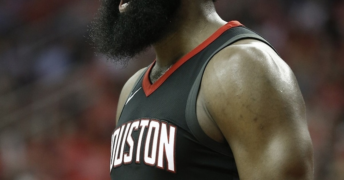 [NBA PO 2R] '하든 41득점' 휴스턴, 홈에서 유타에 완승