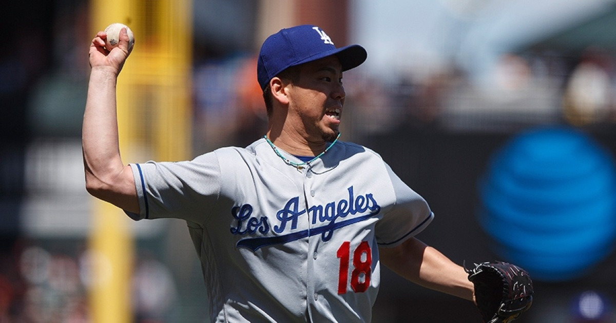 '마에다 4실점' LAD, SF에 석패.. 2연패 늪