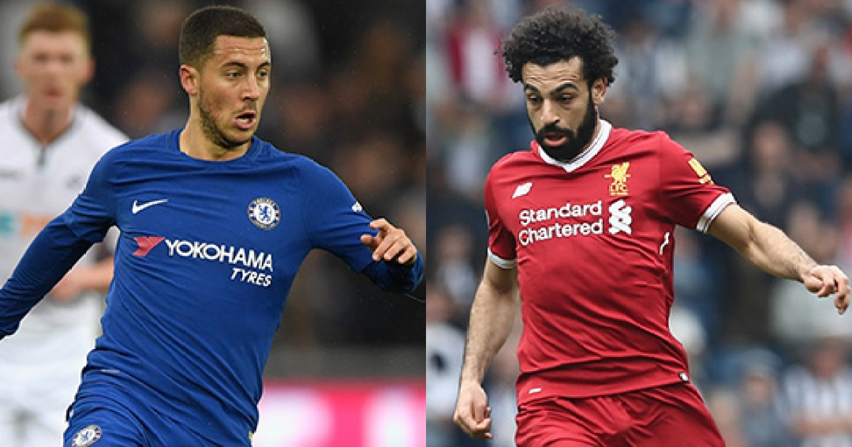 [EPL 37R] '4위 전쟁' 첼시 vs 리버풀, 아자르-살라 앞세운 최정예 선발