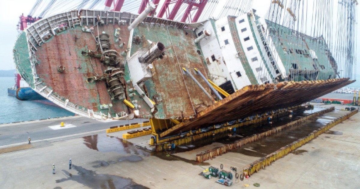 Last year saw record number of ship accidents