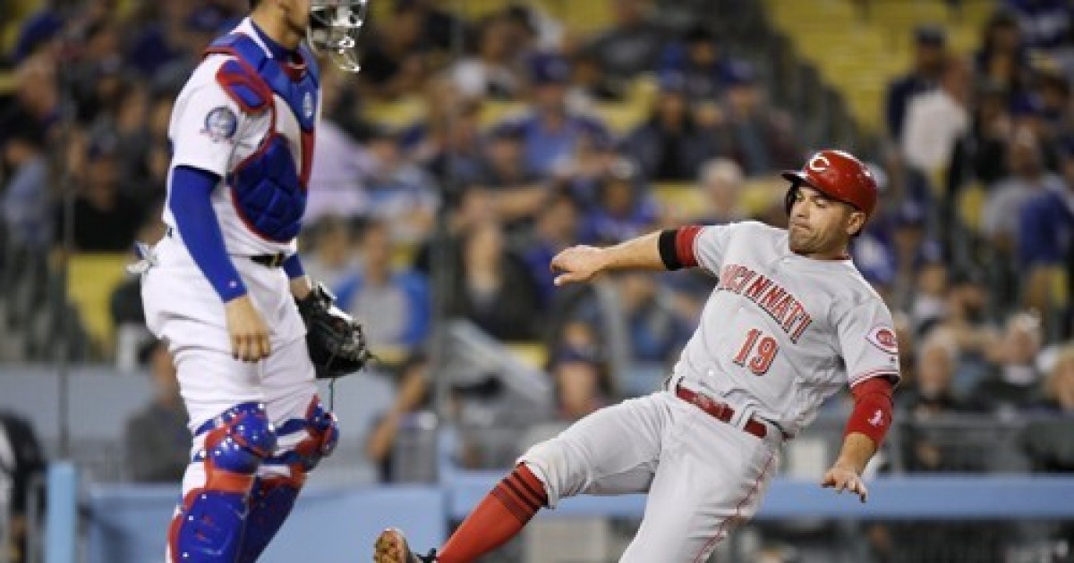 Reds Dodgers Baseball