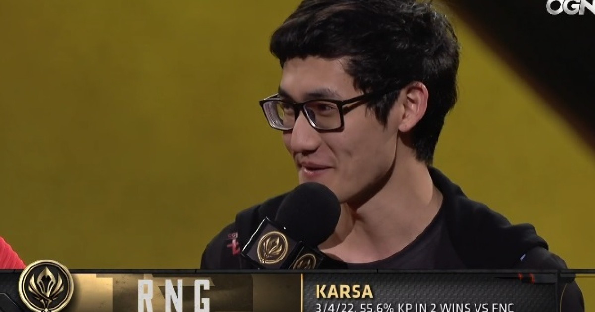 [MSI] RNG 정글러 'Karsa' 헝하오슈안 "결승서 FW 만나면 쉽게 이길 듯"