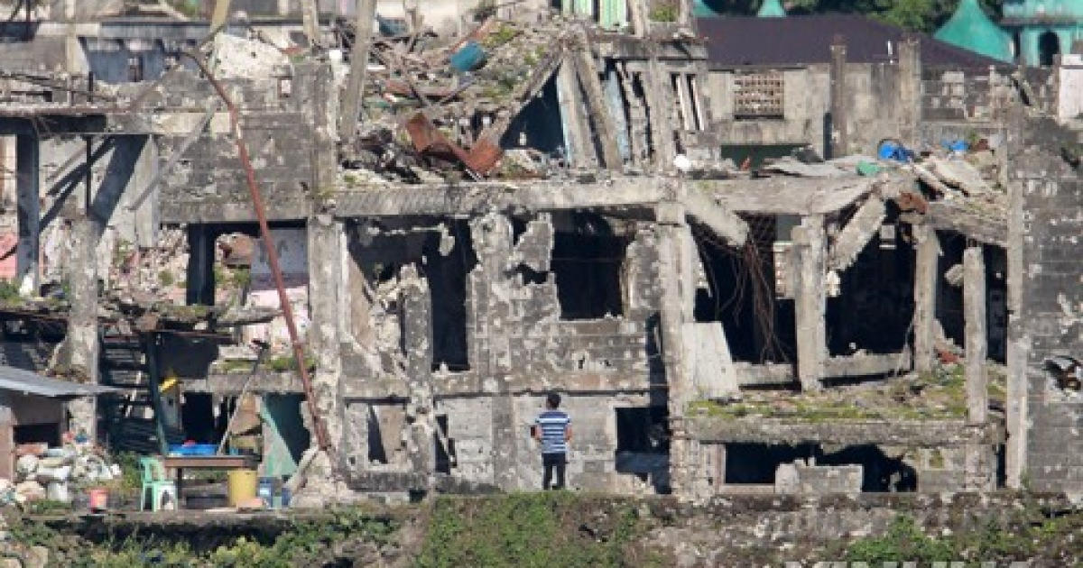 PHILIPPINES-MARAWI CITY-DESTROYED HOUSES