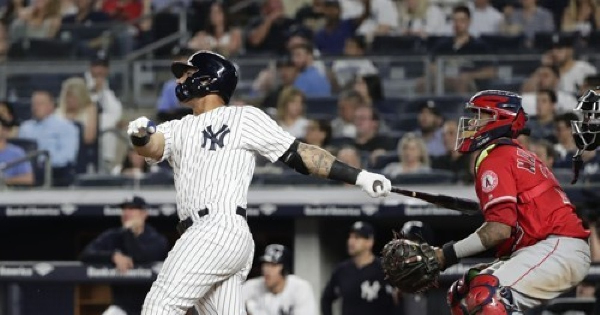 Angels Yankees Baseball