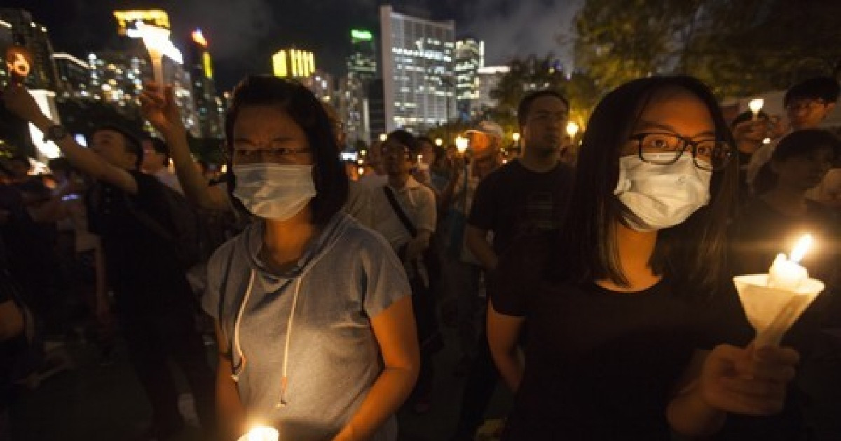 CHINA HONG KONG TIANANMEN