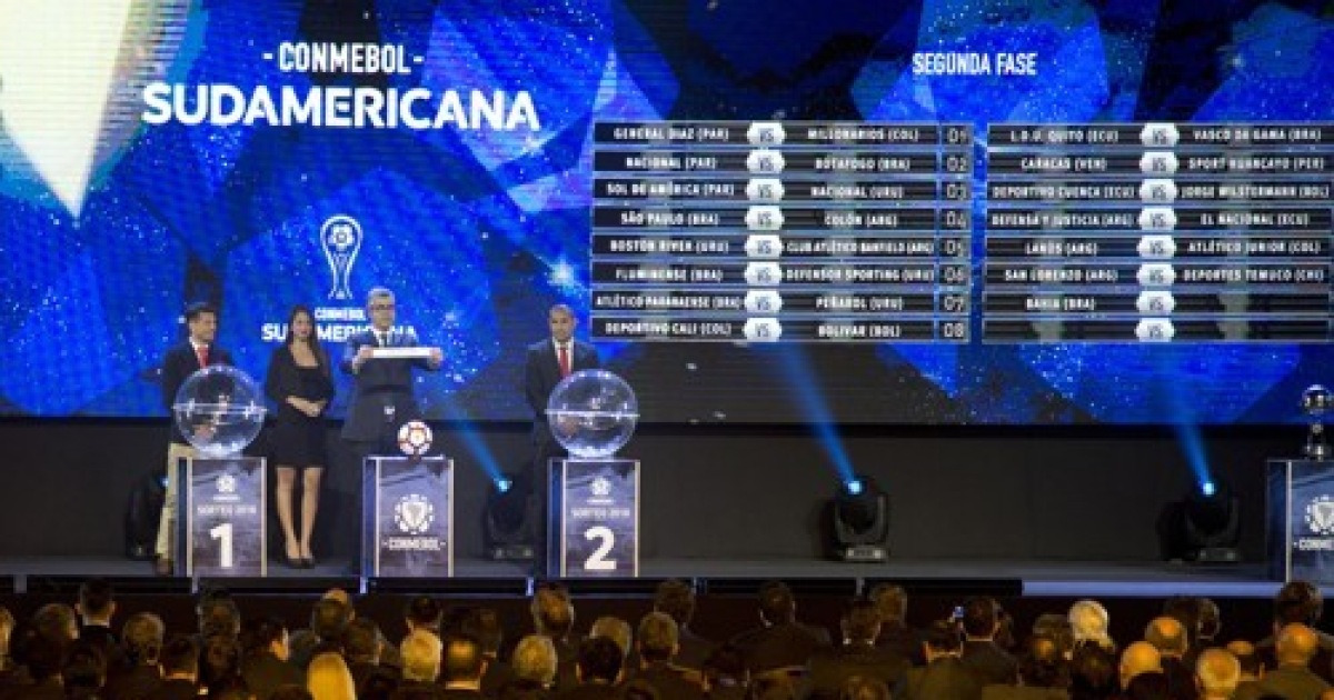 Paraguay Soccer Copa Sudamericana Drawing
